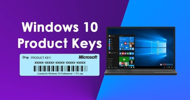 product key ویندوز 10 و 11 سریال نامبر Windows